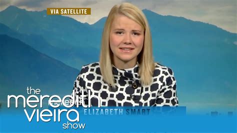 Elizabeth Smart On Sex Trafficking The Meredith Vieira Show Youtube