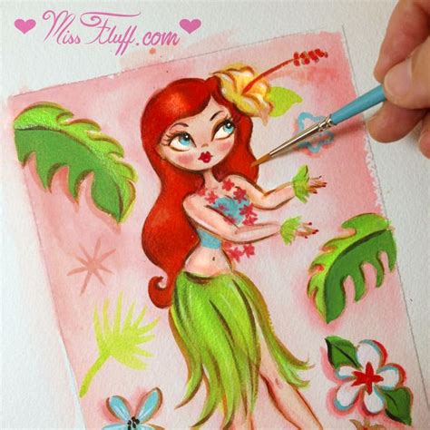 Pin On Hula Girls Tiki And Tropical