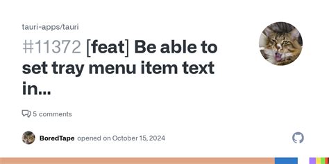 Feat Be Able To Set Tray Menu Item Text In Ontrayiconeventandon