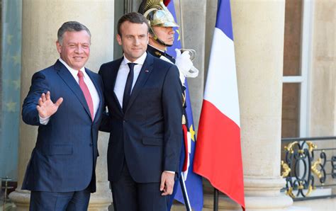 Une Rencontre Significative Entre Emmanuel Macron Et Le Roi Abdallah II