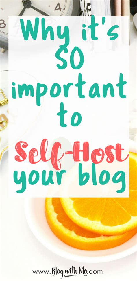 why you must self host your blog if you mean business