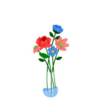 玻璃裡的花 玻璃花 玻璃中的花 花素材圖案PSD和PNG圖片免費下載