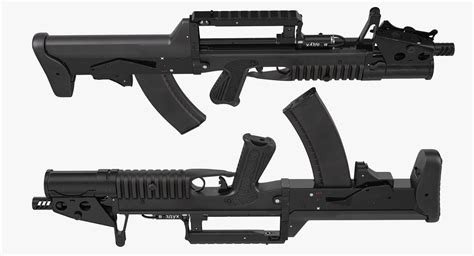 3d Model Amphibious Assault Rifle Ads