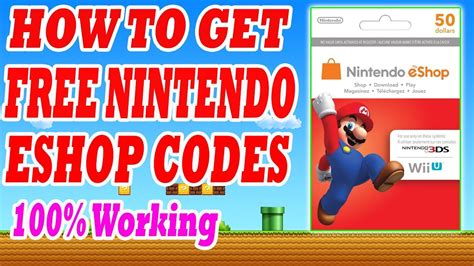 How To Get Free Nintendo Eshop Codes Bsshara