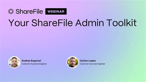 Sharefile Admin Tips And Settings Webinar Youtube