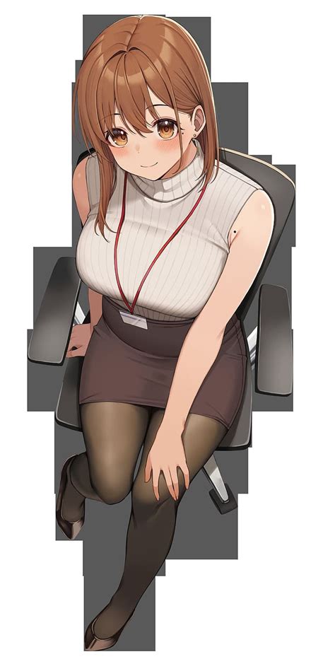 Office Girl Anime Girls Hd Wallpaper Wallpaperbetter