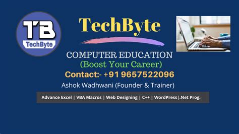Techbyte Computer Education Educational Institution In Ulhasnagar