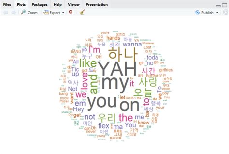 R 프로그래밍 텍스트 마이닝실습 파일 첨부 네이버 블로그