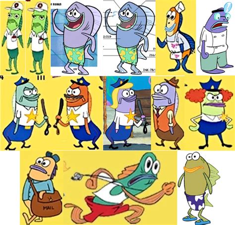 Secondary Characters Encyclopedia Spongebobia Fandom