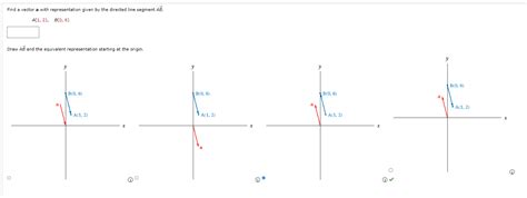 solved find a vector a with representation given by the