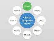 JQuery Circle Menu Plugins JQuery Script