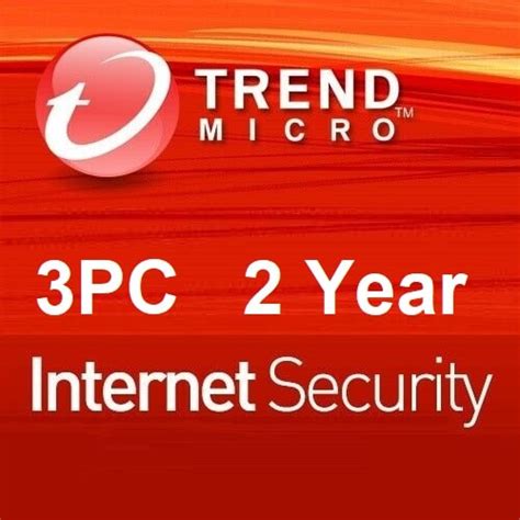 Trend Micro Internet Security For PC Years PixelSecurlty In