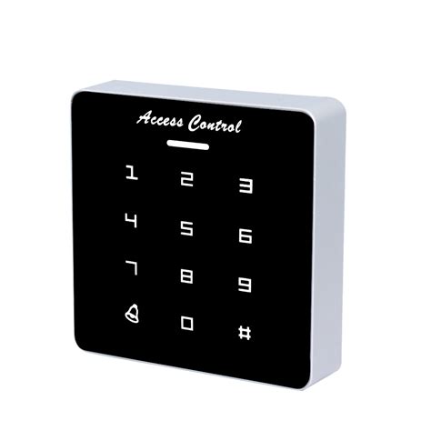 Mini Controle De Acesso Rfid 125khz Leitor De Cartão E Teclado De