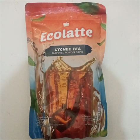 Jual BUBUK MINUMAN ANEKA RASA ECOLATTE RASA LYCHEE TEA EX CHO LATTE