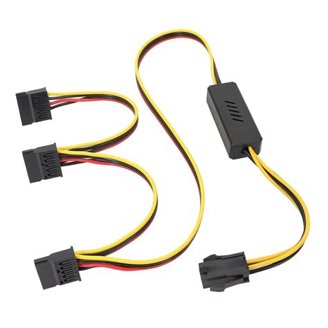 Cpu Power Cable 4pin To Sata Hard Drive Power Supply Extension Cord 12v