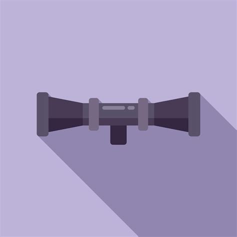Premium Vector Modern Sight Icon Flat Vector Rifle Gun Sniper Military