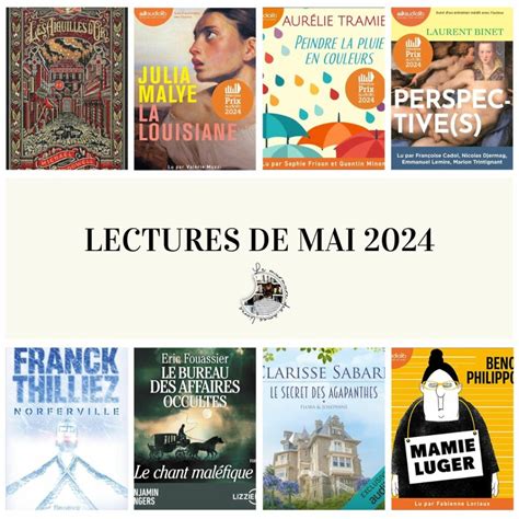 Mes lectures de mai 2024 Le murmure des âmes livres