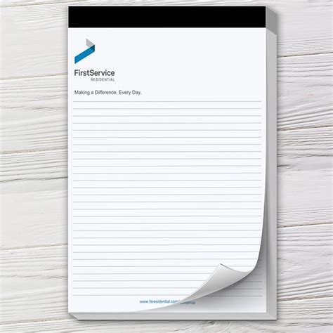 Legal Pads With Imprinted Sheets 8 14 X 11 34 Captain Notepad