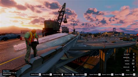 La Puerta Freeway Repair Work GTA5 Mods
