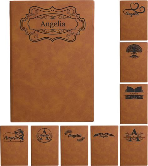 Personalized Notebook Journal Custom Notebooks With Engraved Name