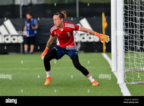 Pauline Peyraud Magnin Of Juventus Women Warms Up During The Uefa Womens Champions League Cp
