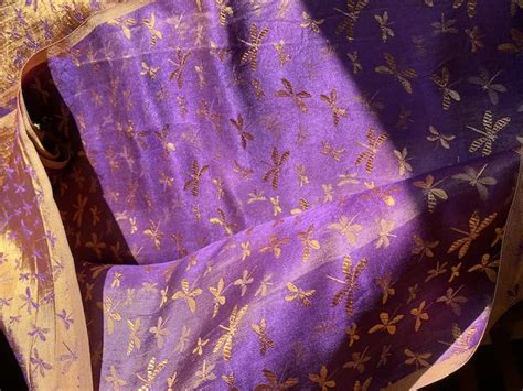 Purple Dragonflies Textillia