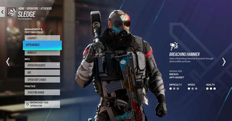 Rainbow Six Siege operator guide: Sledge