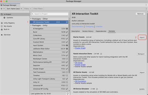 Xr Interaction Simulator Xr Interaction Toolkit Pre