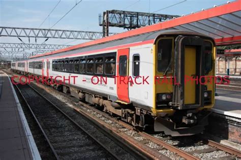 Uk Railway Photograph Of Class 153 Dmu 153353 Rmdmu2nd 266 £1 70