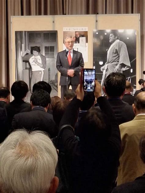 猪木元気工場の新社長に就任した猪木啓介氏 スポニチ Sponichi Annex 格闘技