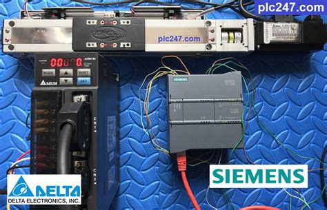 Siemens S7 1200 Servo Control Delta B2 Tutorial Plc247
