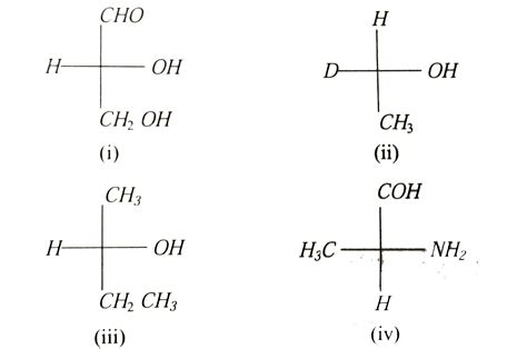 The R Isomers Among The Following Are