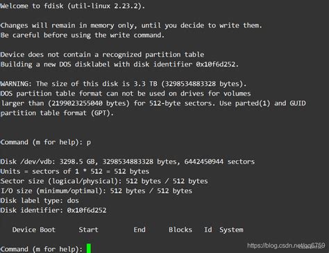 Linux添加新硬盘并挂载mount到目录下新追加硬盘mount Csdn博客