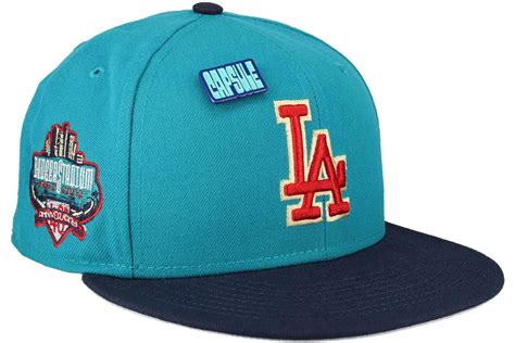 New Era Los Angeles Dodgers Capsule Teal Collection 40th Anniversary ...