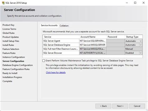 Установка и настройка SQL Server 2016