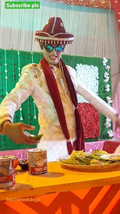 Amazing Paan Wala Indian Wedding Animals Trending Youtubeshorts