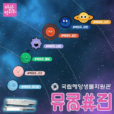 국립해양생물자원관 2023 박물관·미술관 주간 뮤궁뮤진 뮤지엄꾹에 국립해양생물자원관 씨큐리움도
