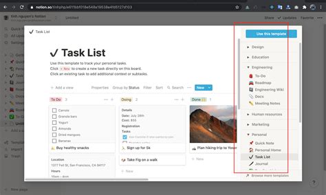 Notion quản lý task hiệu quả cho developer