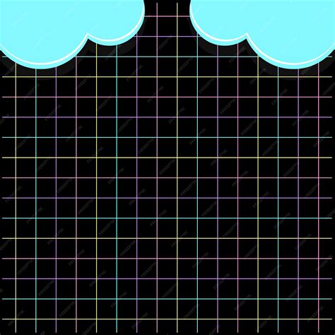 Premium Vector Cute Grid Pattern Background Vector