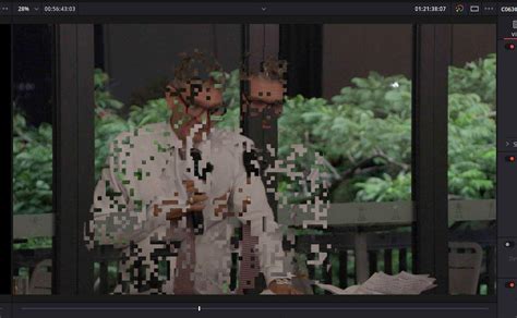Using In Camera Proxies From Canon Cameras Causes Pixelation Every Few