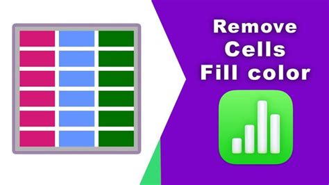 How To Remove Fill Color From Cells In Apple Numbers Spreadsheet On Mac