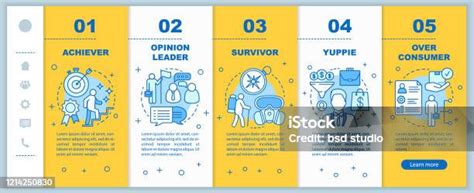 Jenis Gaya Hidup Orientasi Halaman Web Seluler Vektor Template