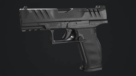 Walther Pdp Full Size 3d Model By Cggears
