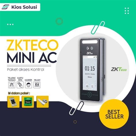 Jual Paket Absensi Dan Akses Kontrol Zkteco Mini Ac Mesin Absen Wajah Kartu Rfid Telapak