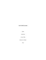 Role Of A Nurse With Practice Doctorate Wk 3 Assignment Edited Docx