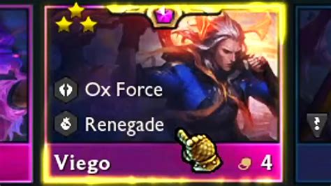 3 Star Viego 6 Renegade AP SLAM ULT TFT Set 8 YouTube