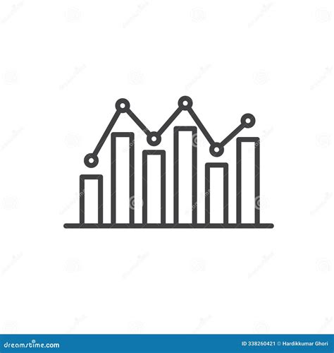 Chart Histogram And Atm Service Icons Infographic Graph Sign Vector