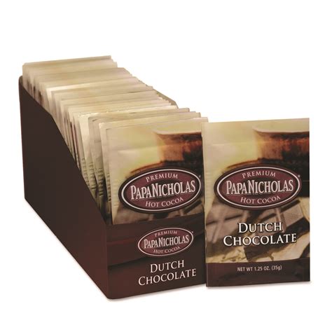 Premium Hot Cocoa Dutch Chocolate 24 Carton Reparto