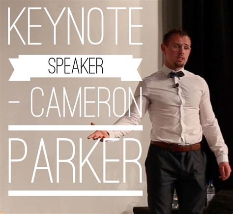 Keynote Speaker Cameron Parker