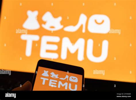 Temu Logo Is Seen In This Illustration Taken In Copenhagen Denmark On